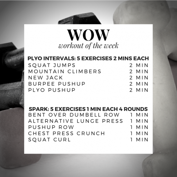 WOW: Workout of the Week: 1 | Christy R. Hall, Wellness Mindset Coach ...